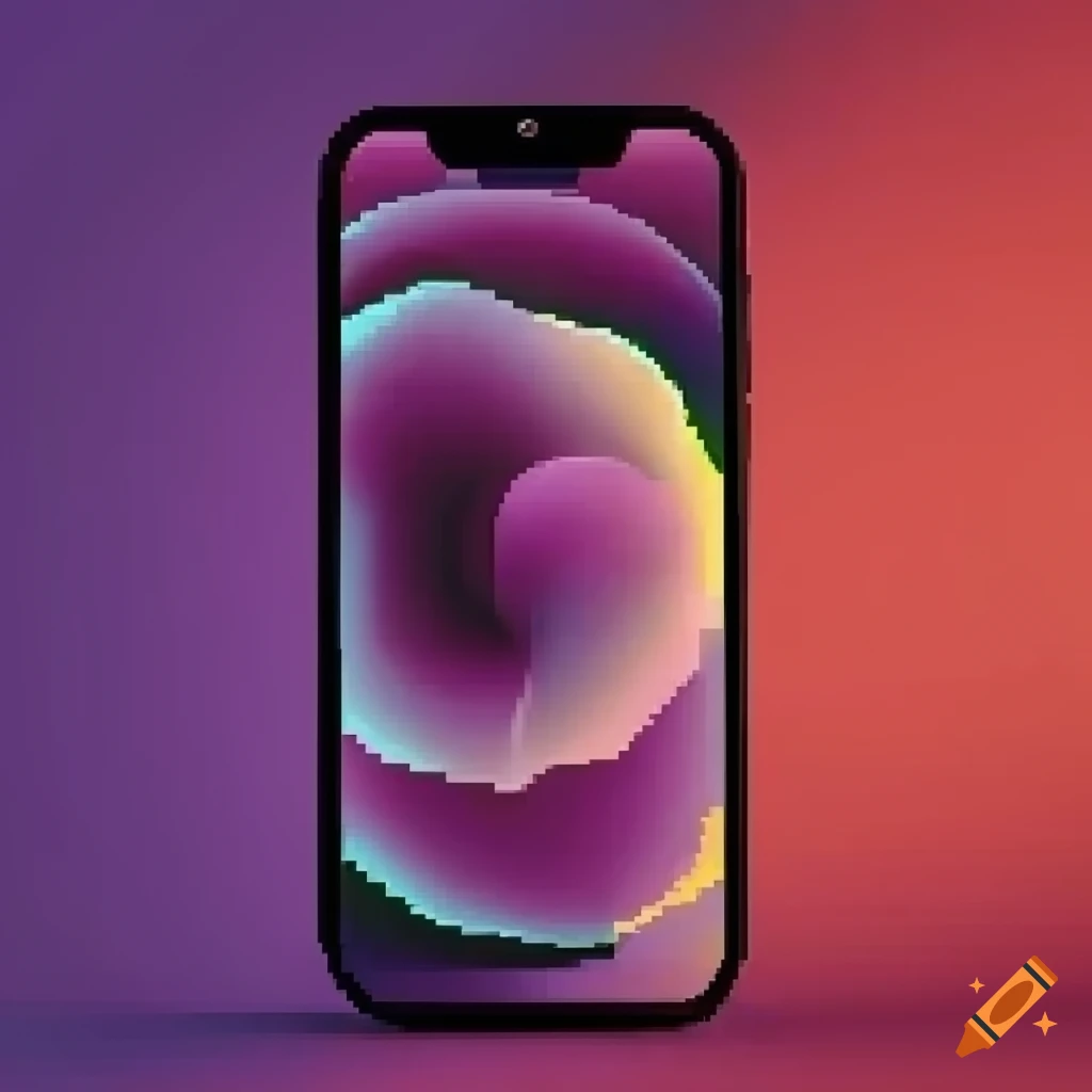 Pixel art of iphone 15 on Craiyon