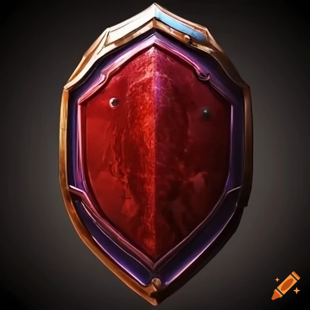 Symbol of a hero's shield