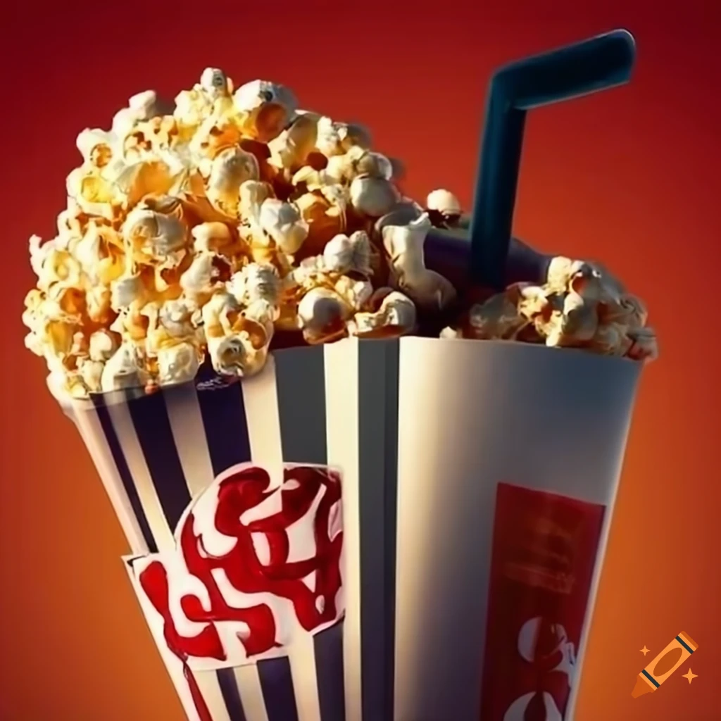 Combo of large popcorn and drink