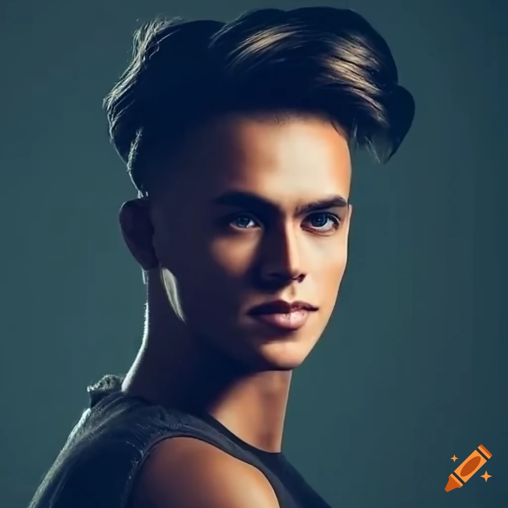Image of a man with undercut hairstyle