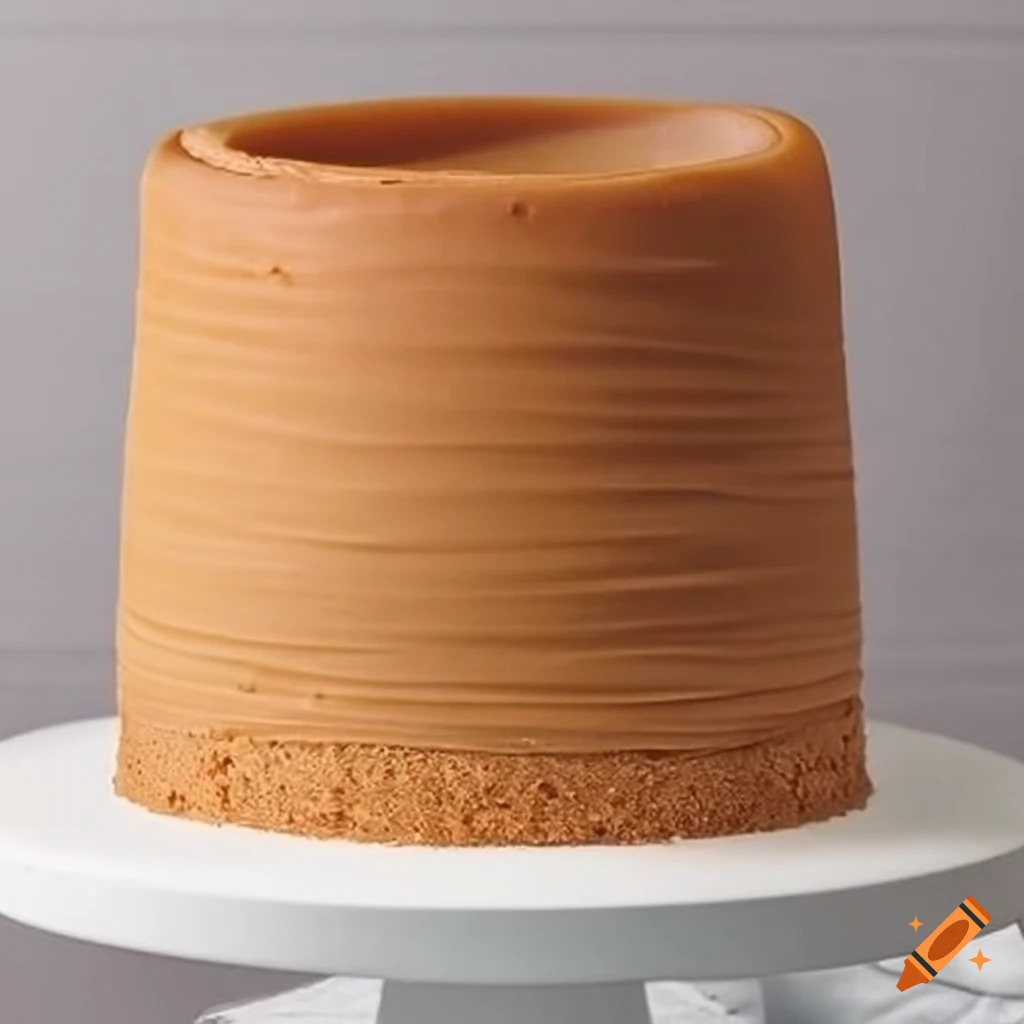 Vanilla plain cake base on Craiyon