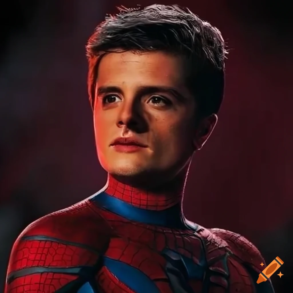 Josh hutcherson as spider-man on Craiyon