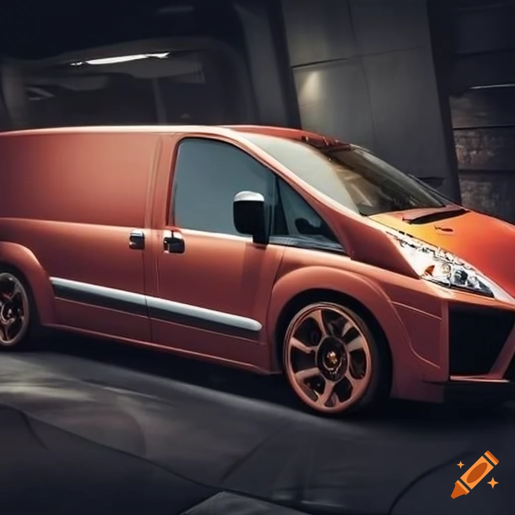 Concept car lamborghini van based on fiat scudo on Craiyon