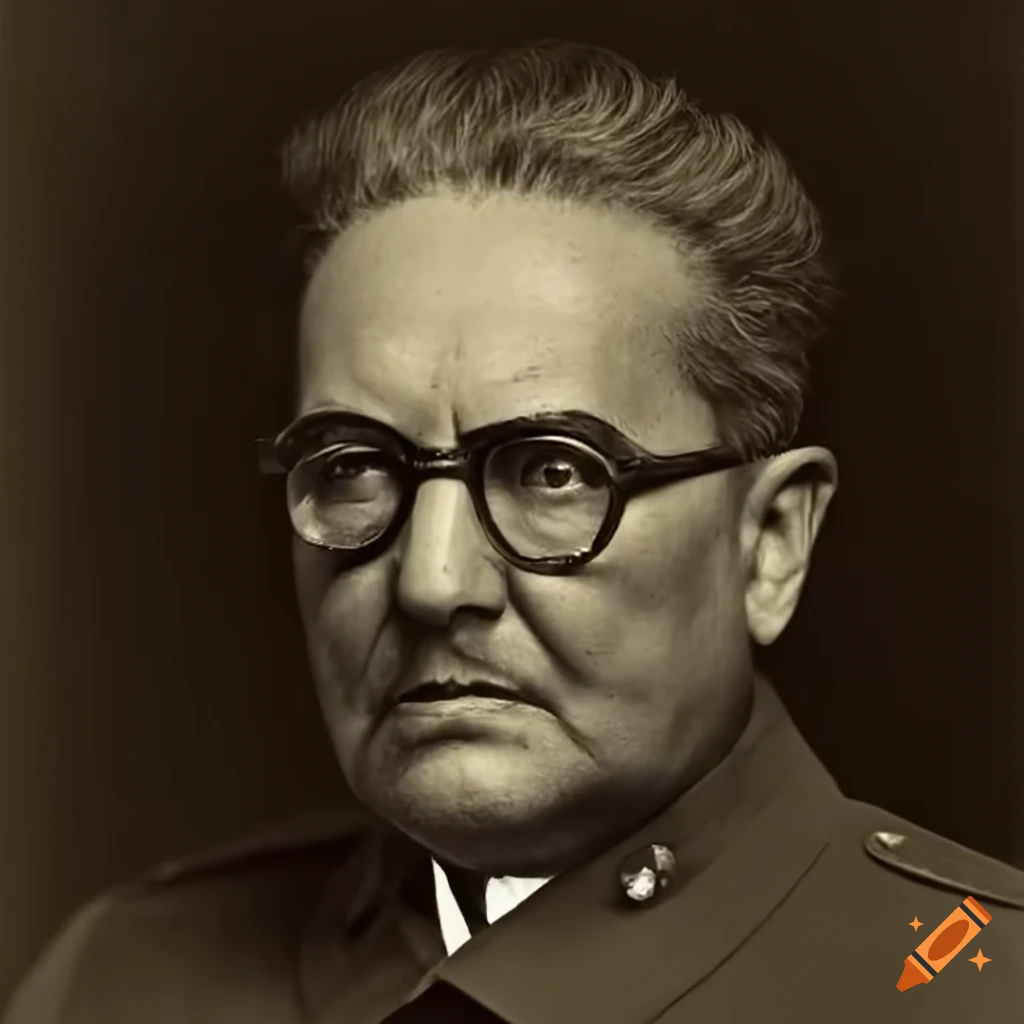 Portrait of josip broz tito, dominican republic skin version