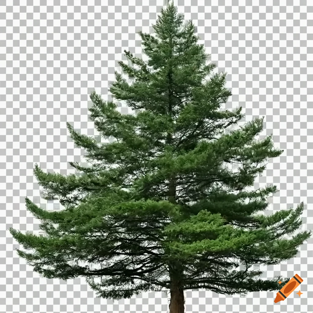 Transparent background png of pine trees on Craiyon
