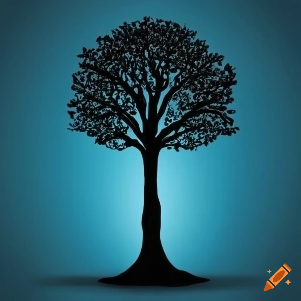 Artistic depiction of a feminine tree of life