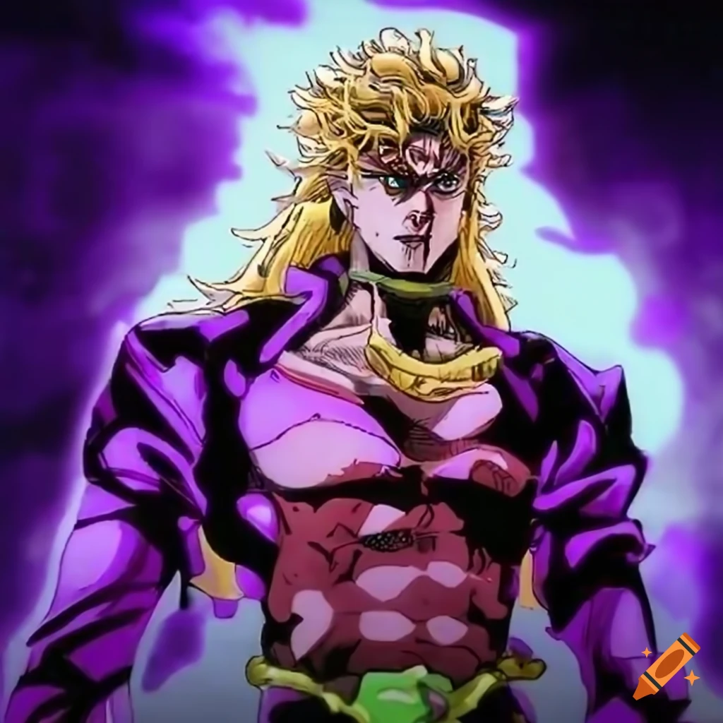 Illustration of dio brando on Craiyon