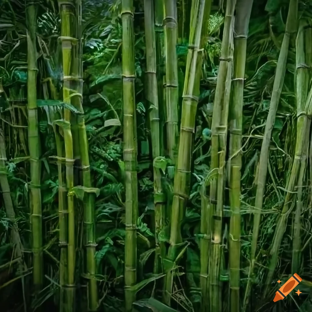 2d game artwork of an alien in overgrown ruins