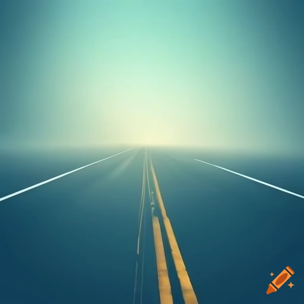 Clear background with islamic road design on Craiyon