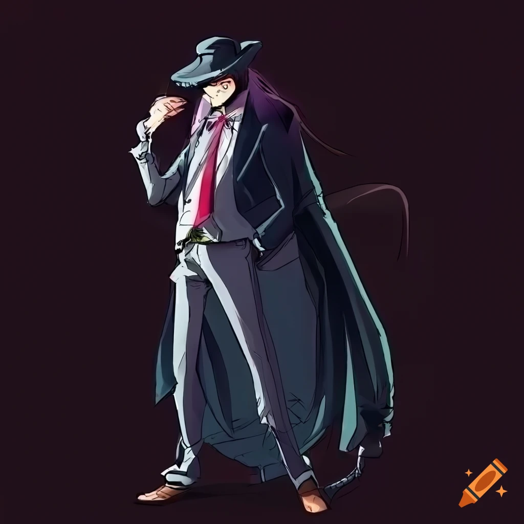 Character jigen daisuke from anime series