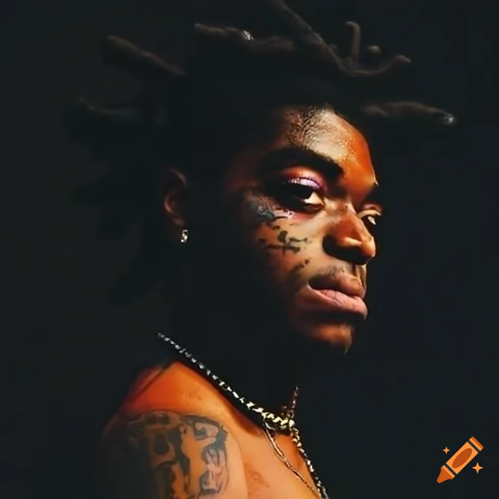 Portrait of kodak black without tattoos