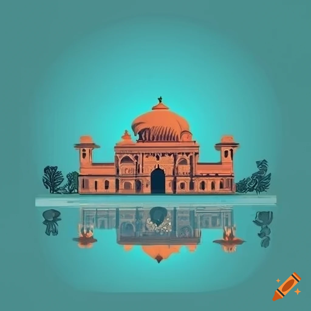 Vector illustration of rajasthan architecture