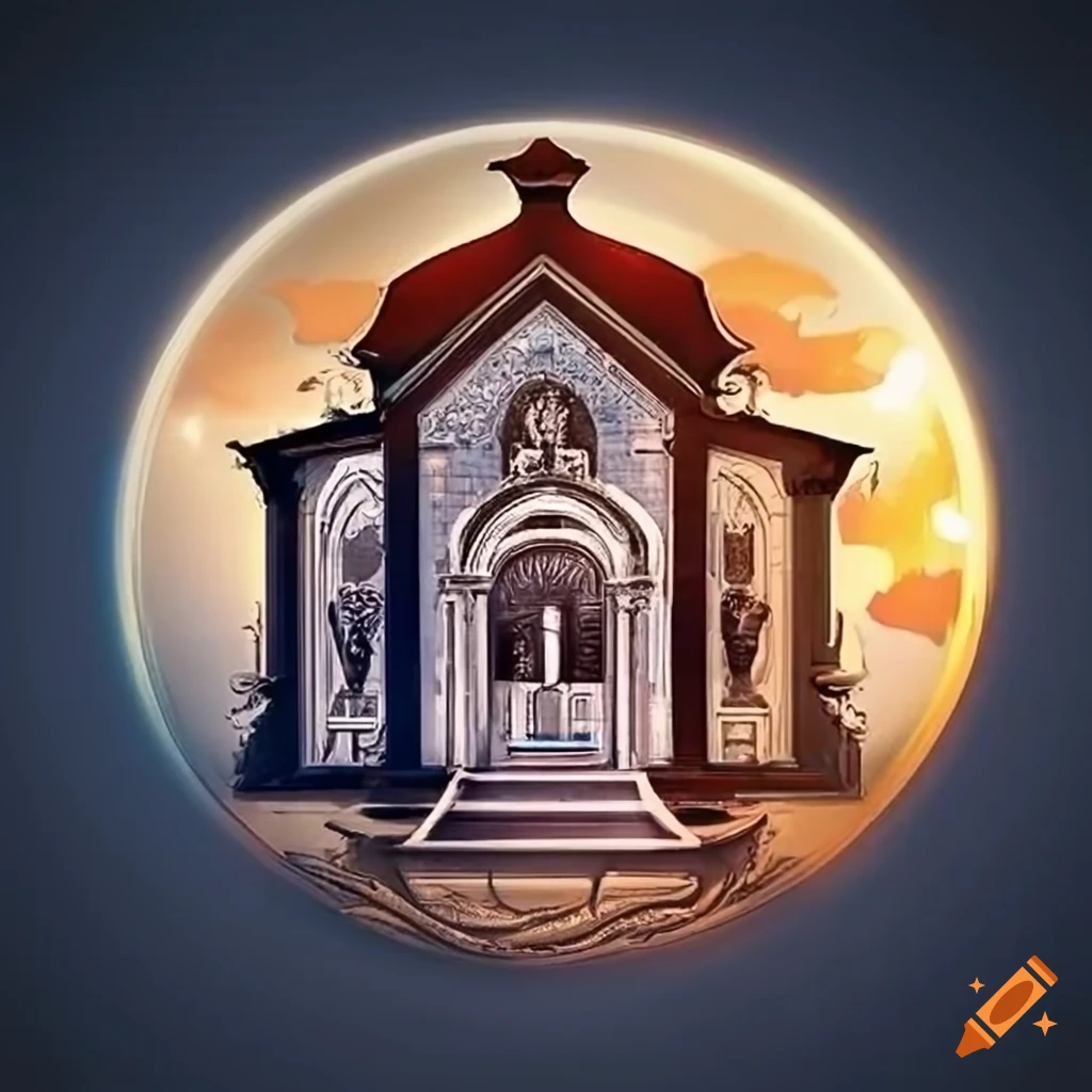 Logo of final resting place funeral home on Craiyon