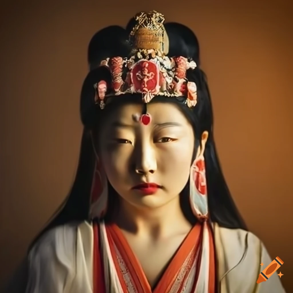 Artwork of amaterasu, japanese sun goddess on Craiyon
