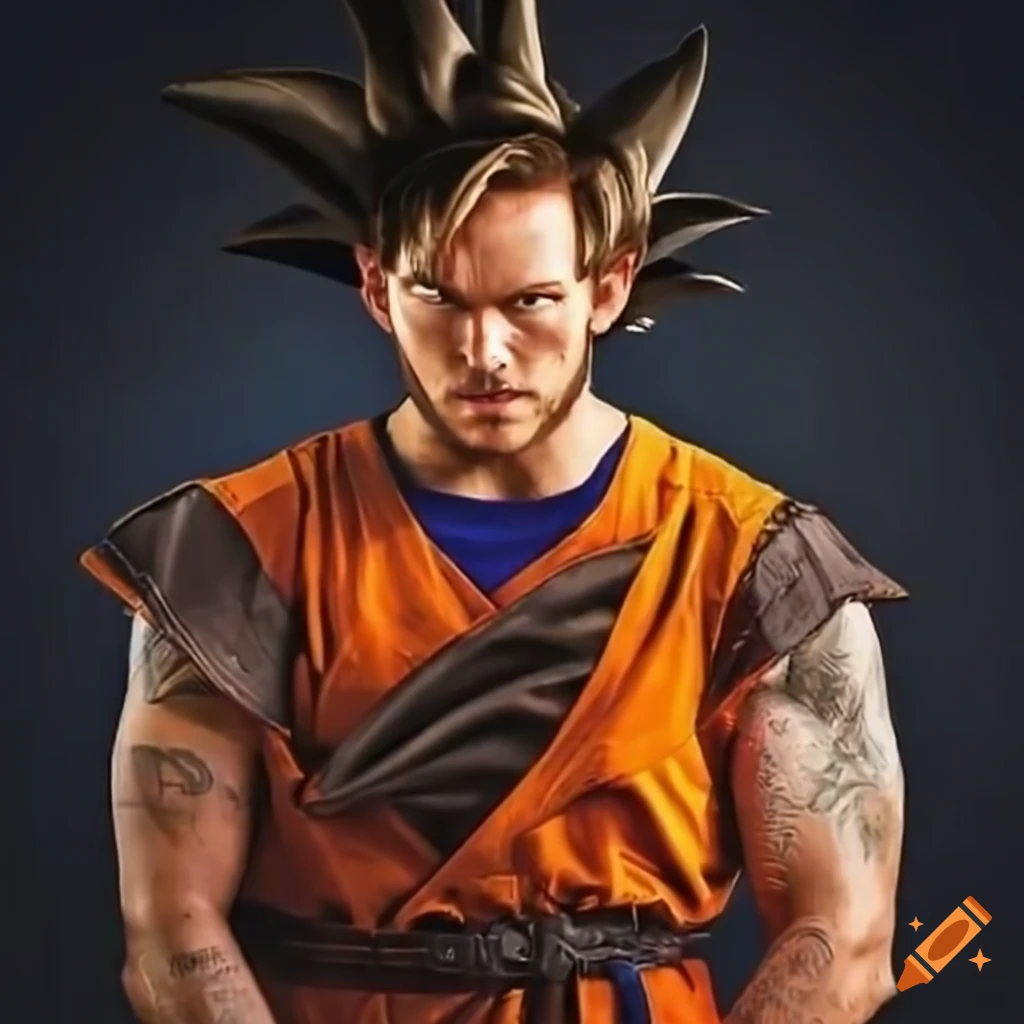 Fan art of chris pratt as goku