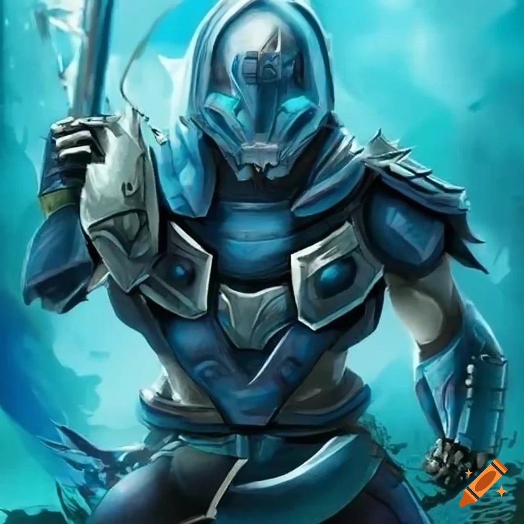 Realistic comic book style illustration of hydron, the water-powered ...