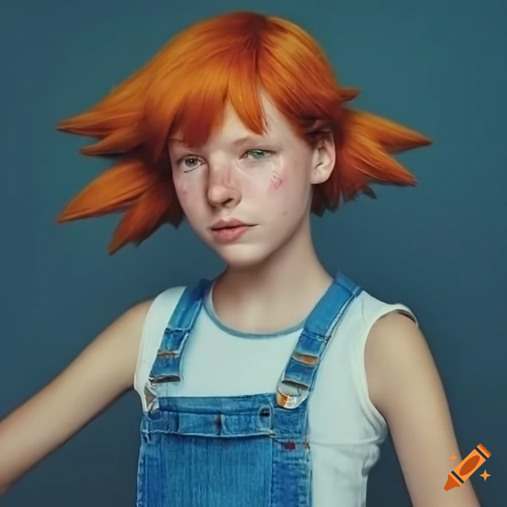 Portrait of misty from pokemon