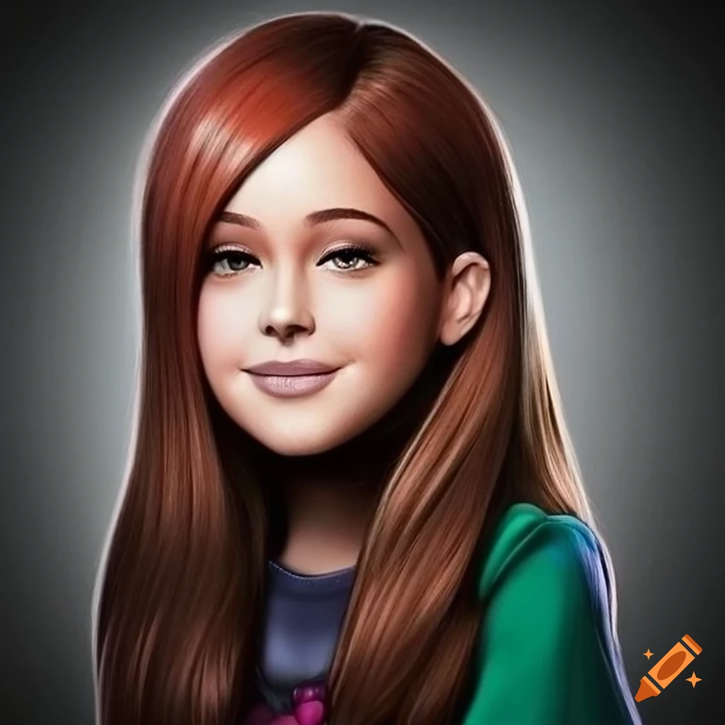 Detailed Portrait Of Mabel Pines On Craiyon