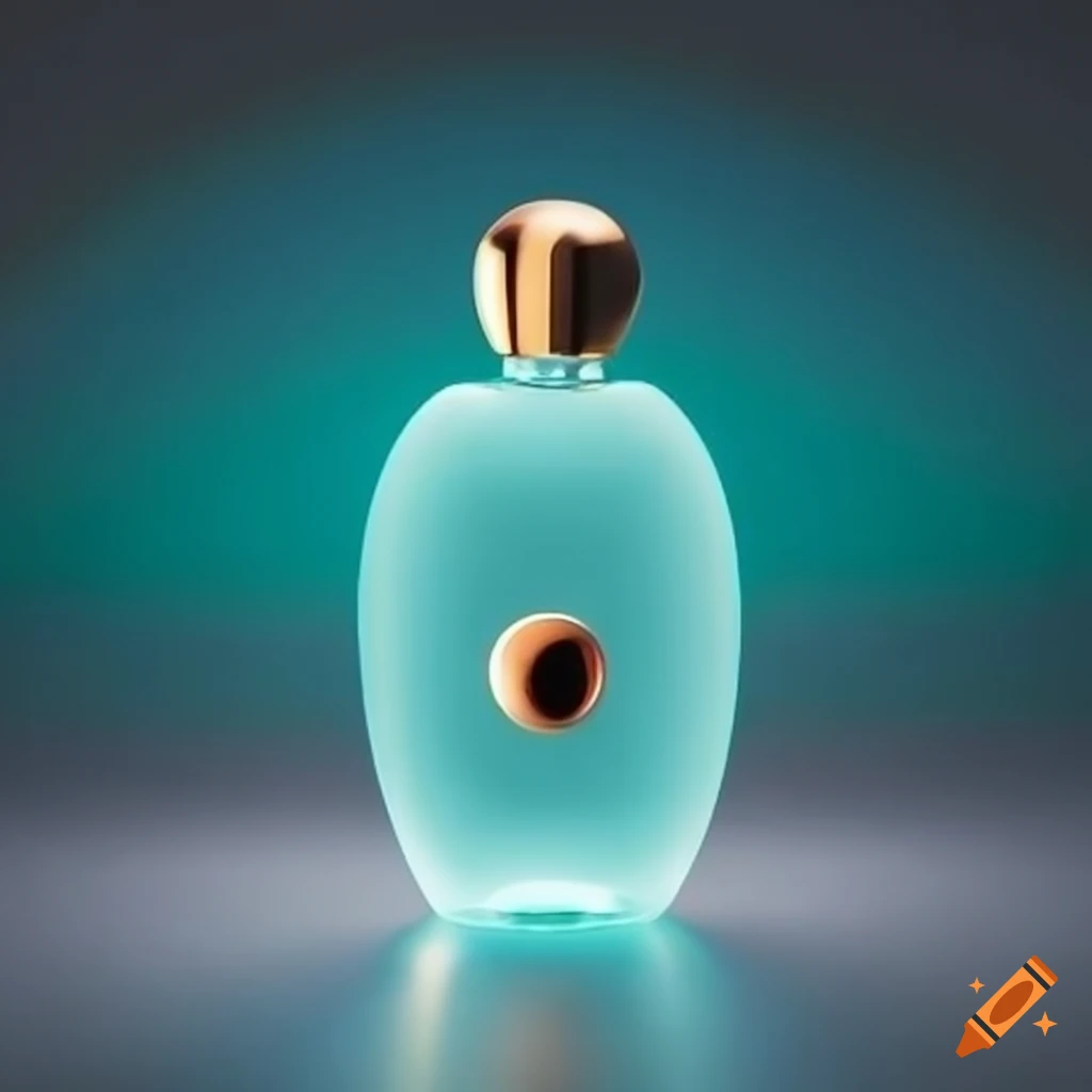 Perfume bottle shaped bluetooth speaker on Craiyon