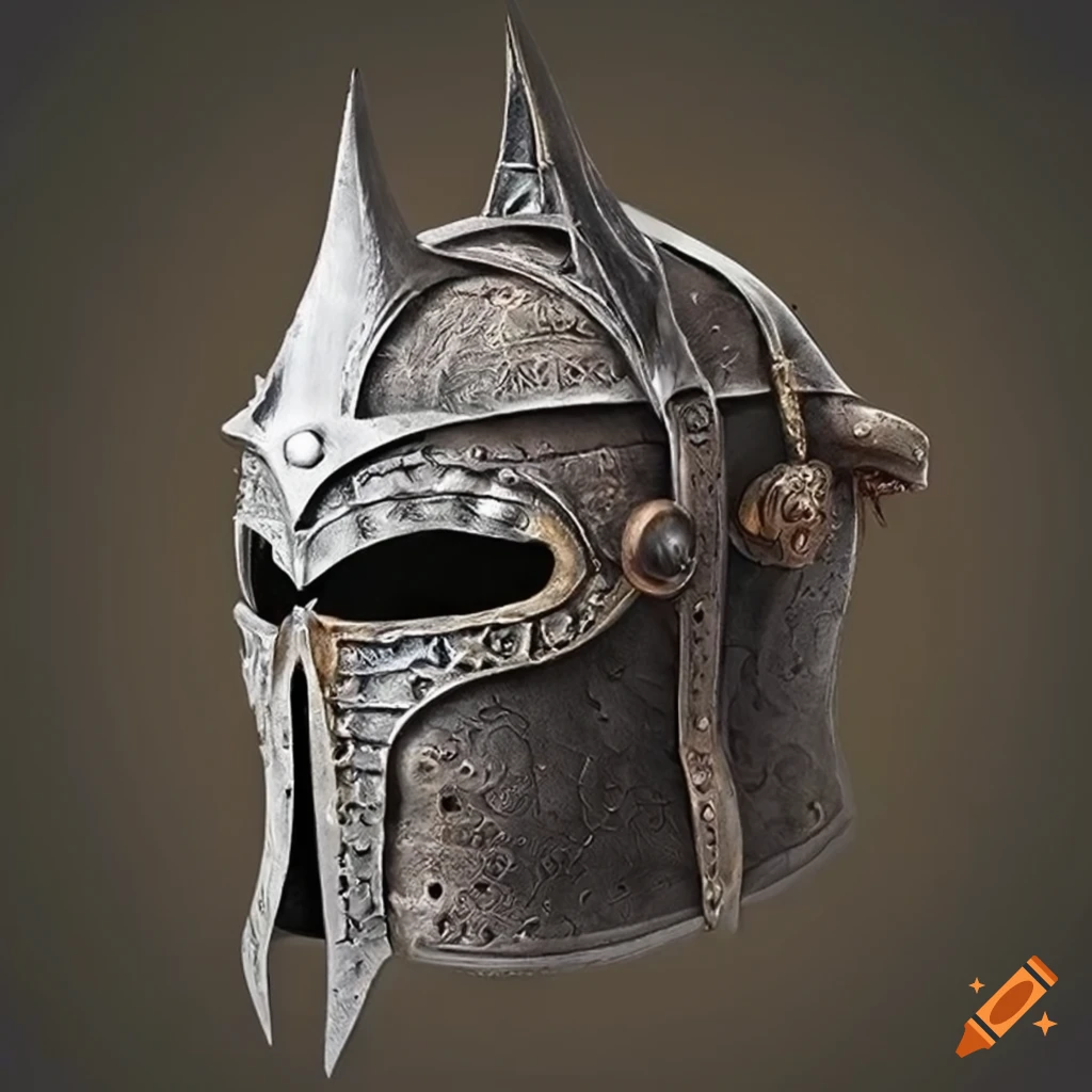 Mythic medieval fantasy helm