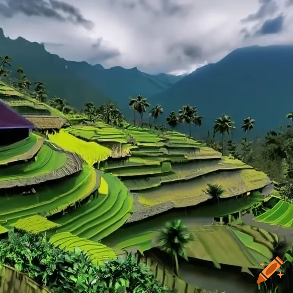 Ifugao Indigenous family blending tradition and technology on Craiyon