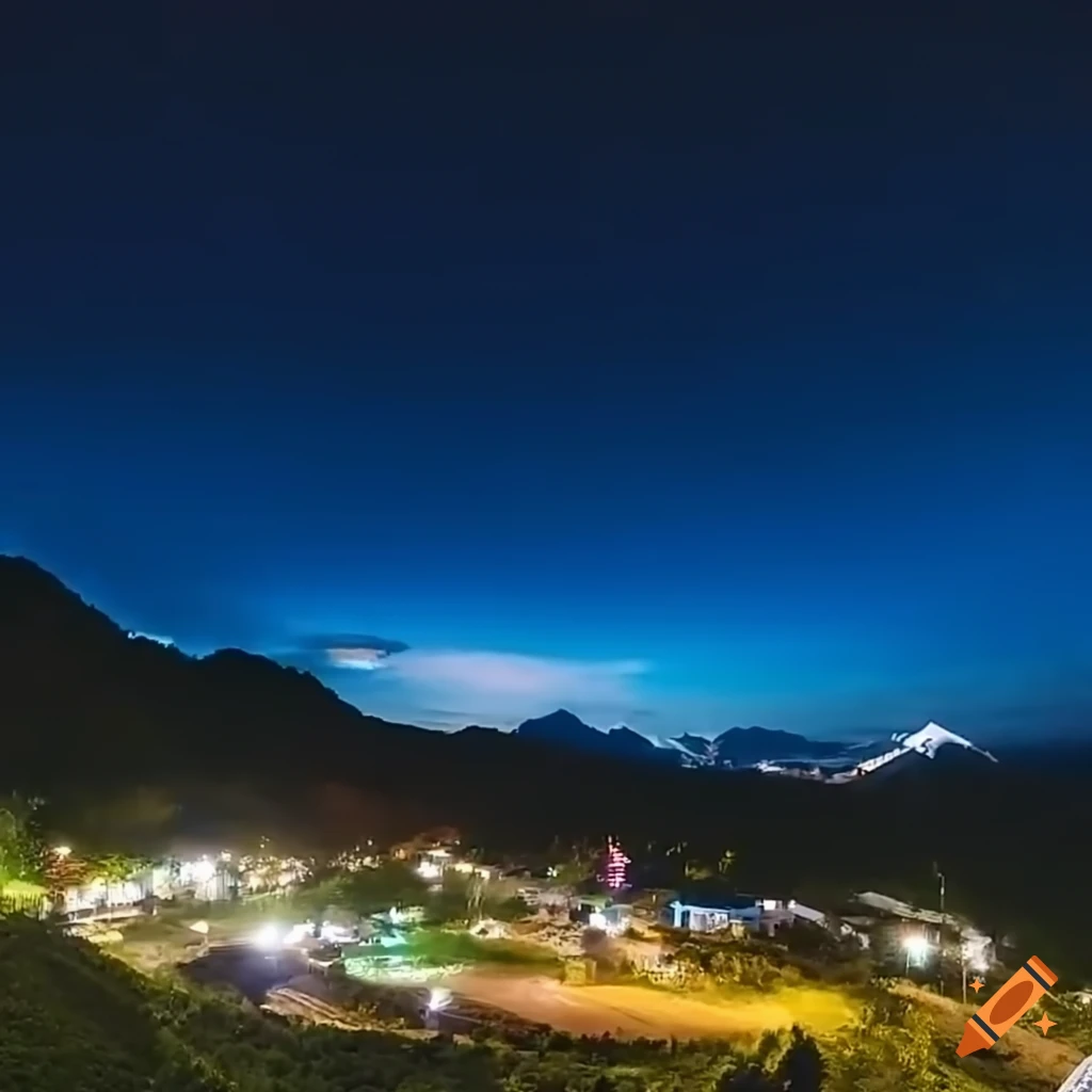 Solarpunk village in the philippines