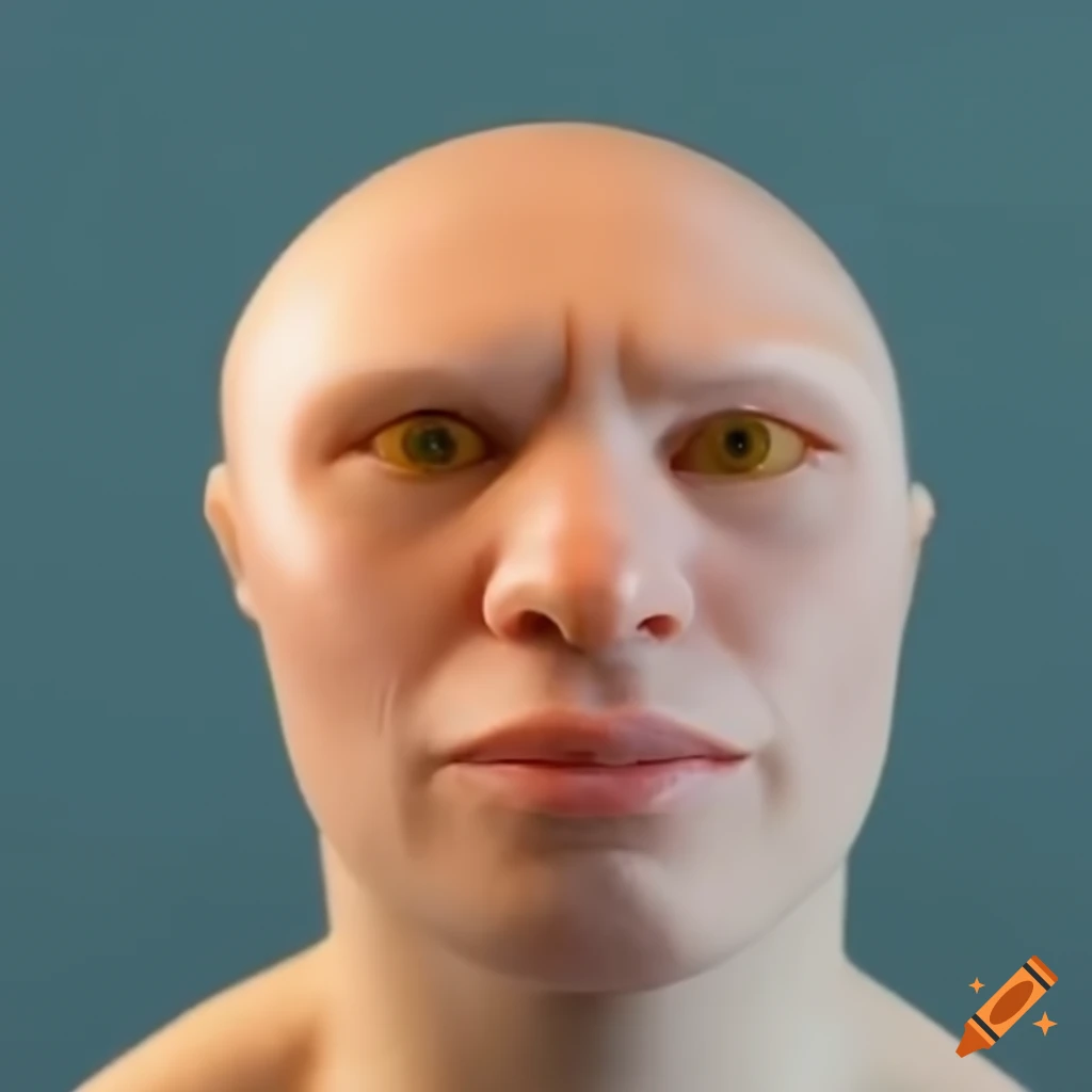 Uncanny valley artwork