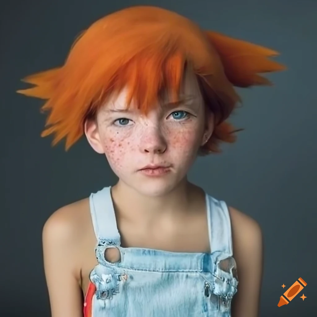 Portrait of misty from pokemon