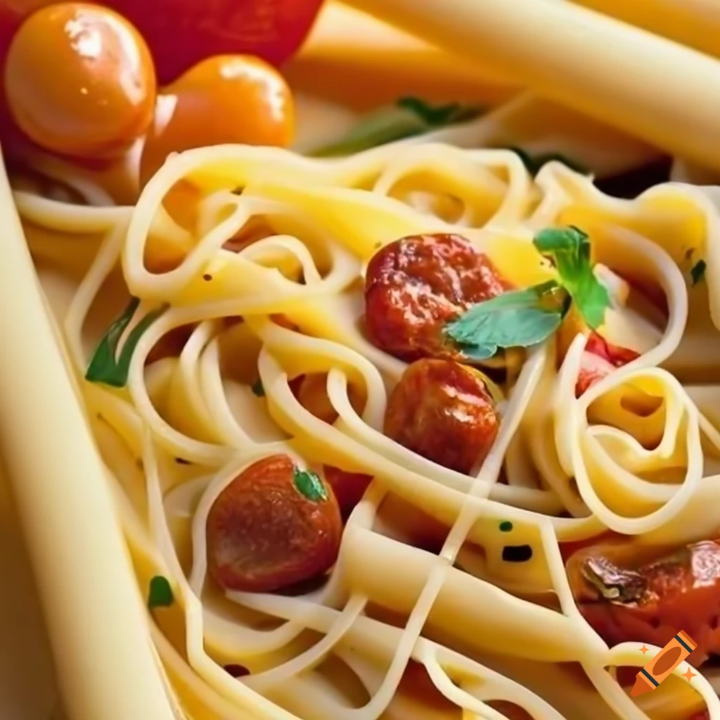 Delicious pasta dish