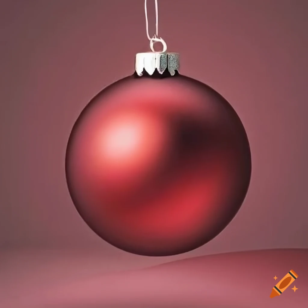 Red christmas ornament