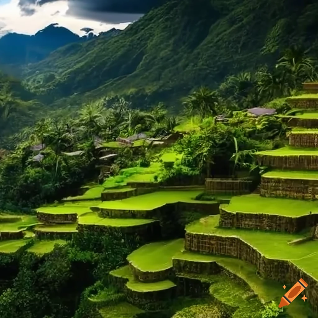 Ifugao Indigenous family blending tradition and technology on Craiyon