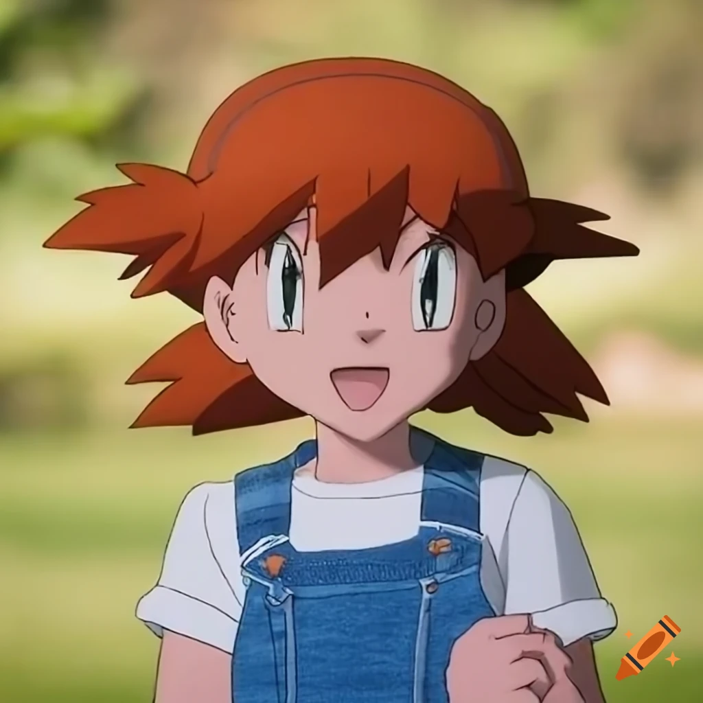 Portrait of misty from pokemon