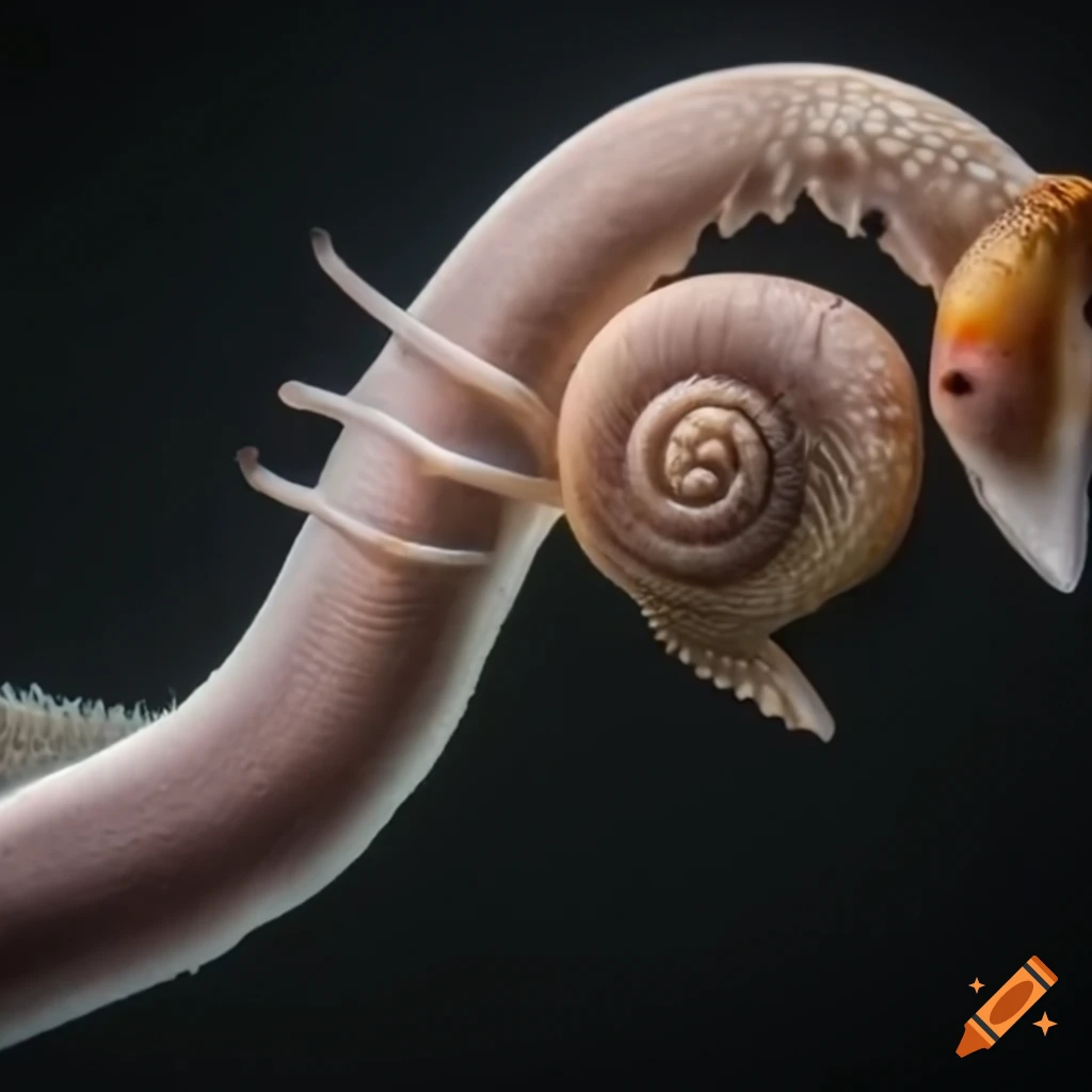 Chimera of a shark and a snail
