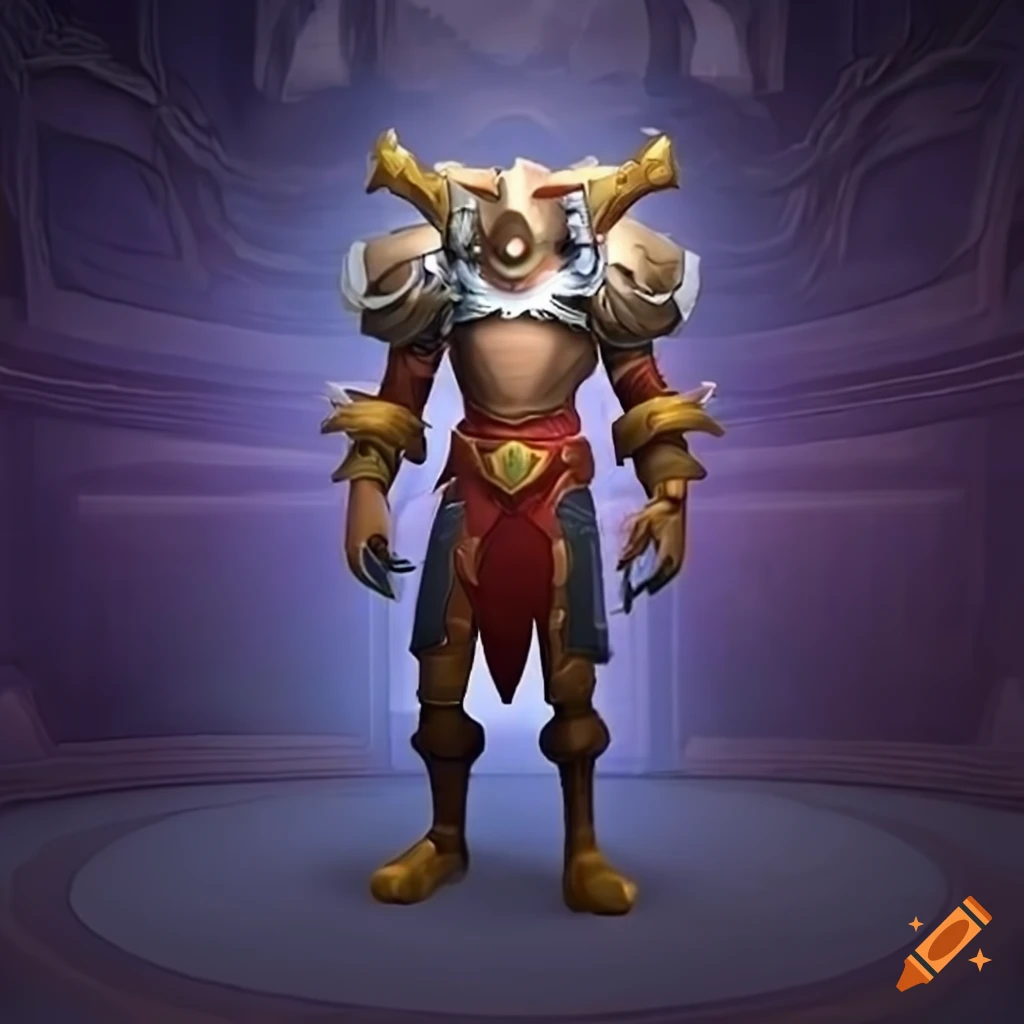 Illustration of a character on Craiyon