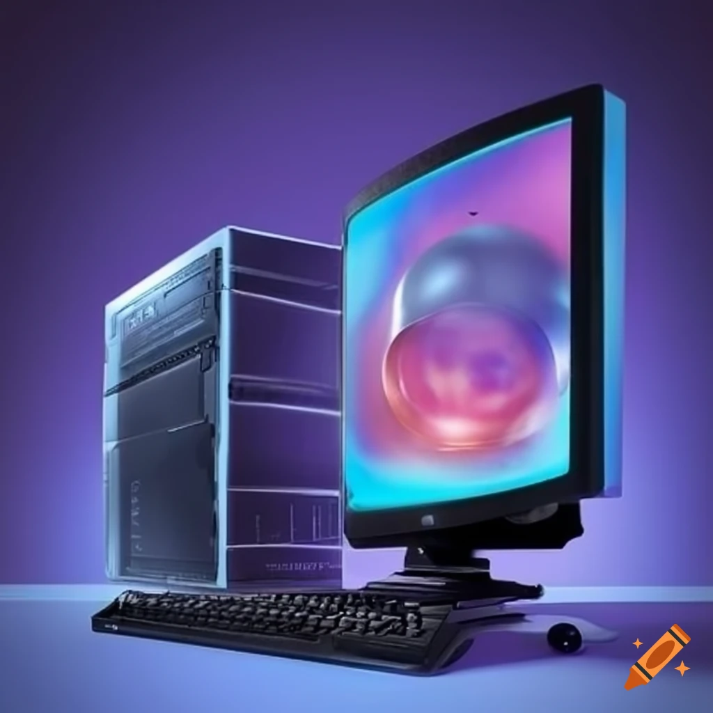 Computer technology on Craiyon