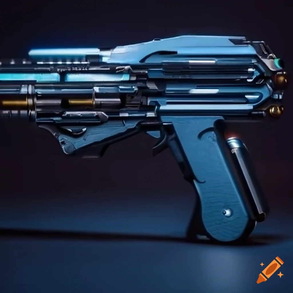 Image of a futuristic gun