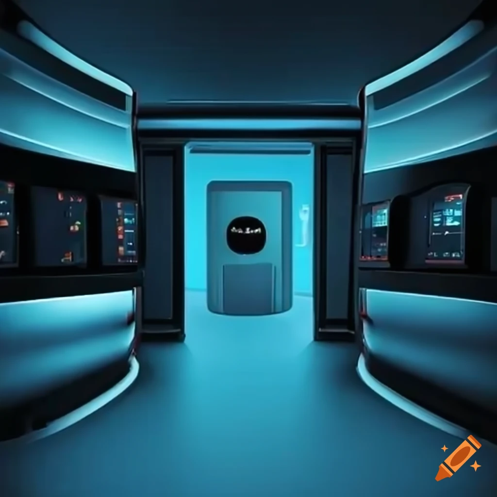 Virtual mission preparation room with voice recording on Craiyon