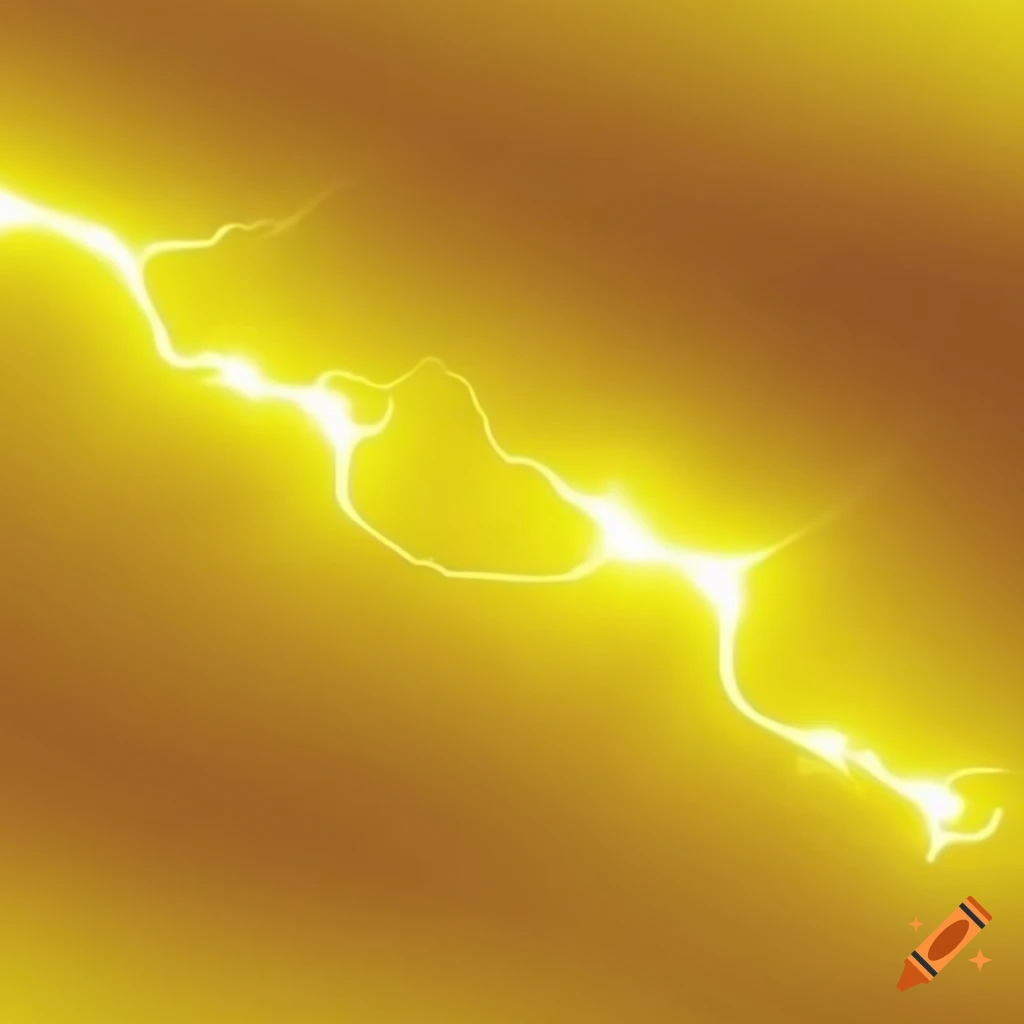 Yellow electric abstract background