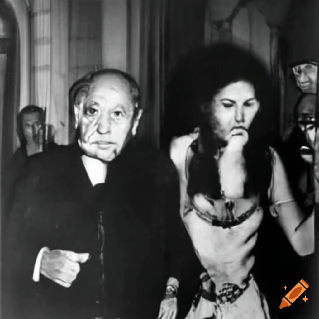 Image of a secretive cult ceremony