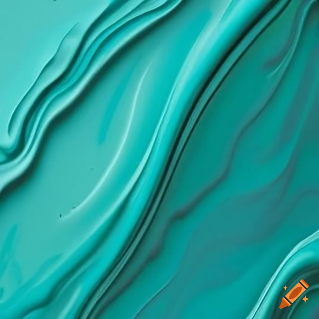 Turquoise paint texture
