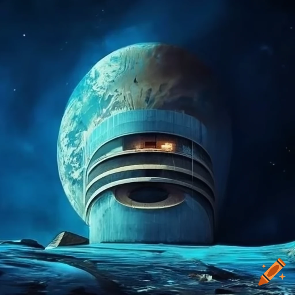 Detailed and realistic futuristic architecture in a 19th century ...