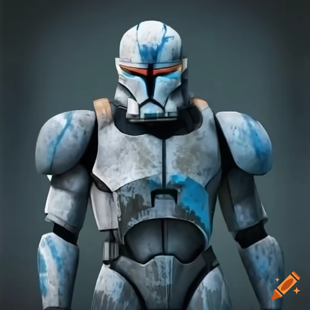 Image of a clone commando from star wars republic commando