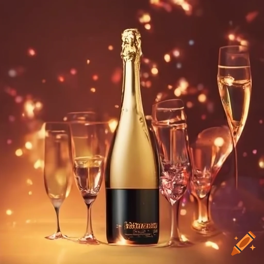 Children's champagne for new year's eve