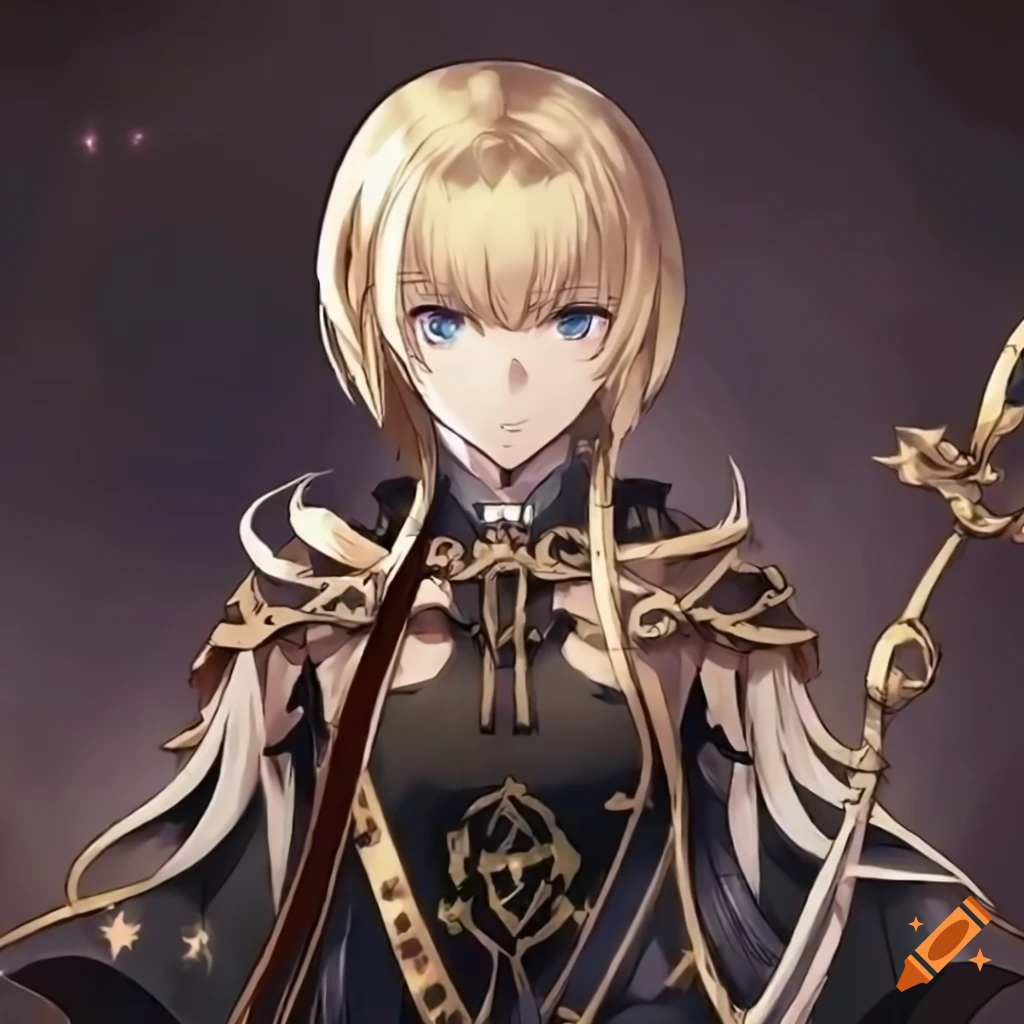 Mysterious anime character with supernatural abilities