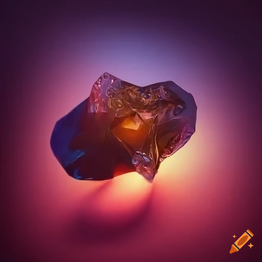 Radiant abstract artwork