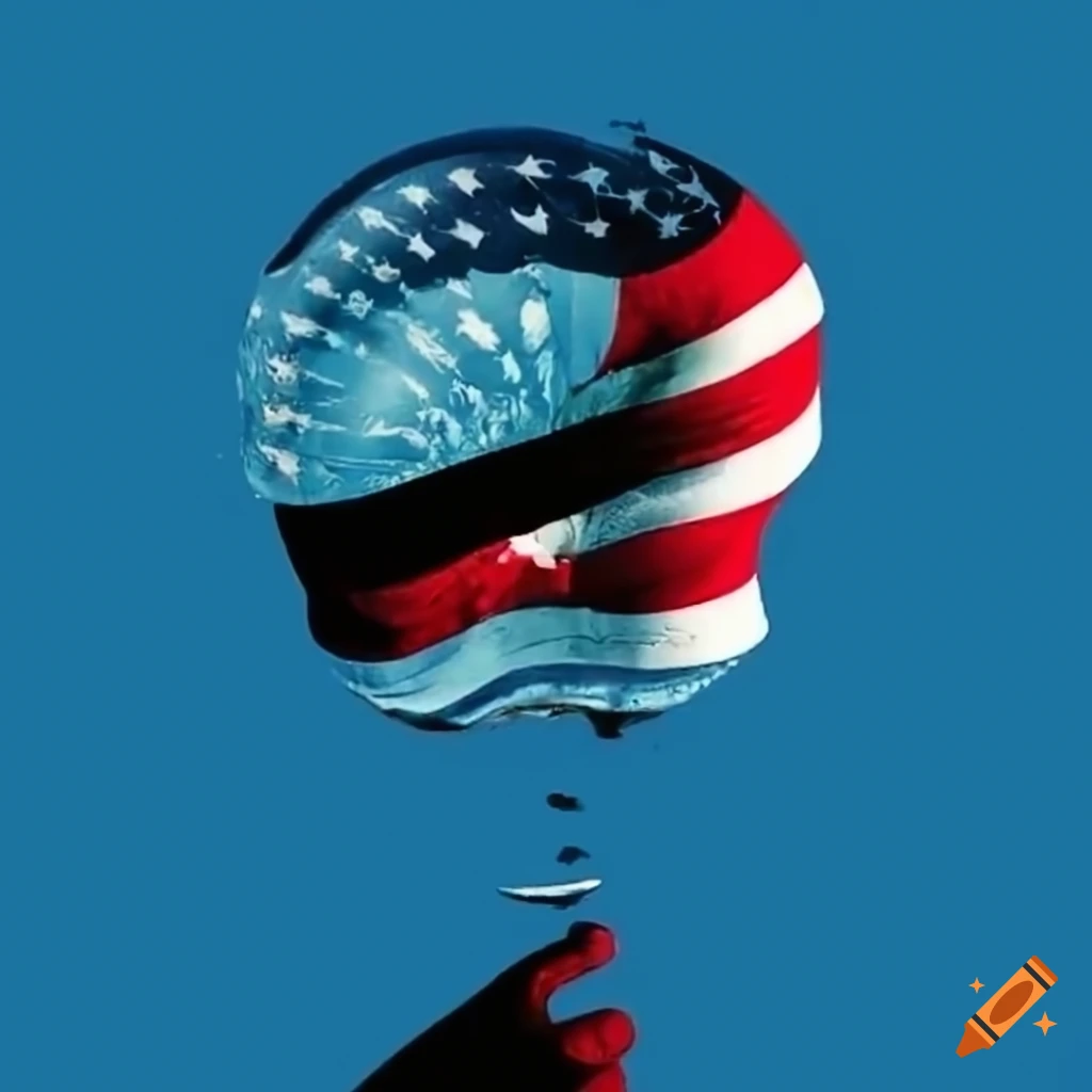 Image depicting political division on Craiyon