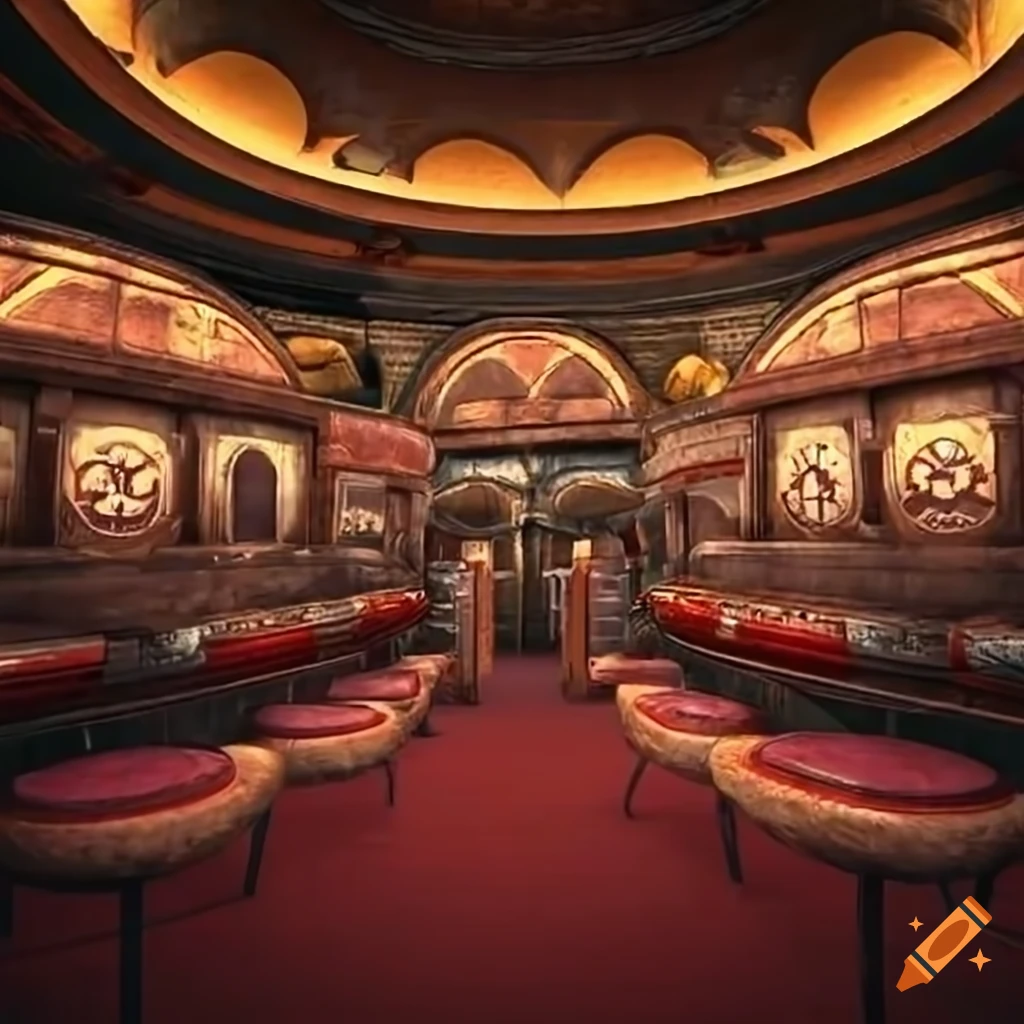 Realistic depiction of gomorrah casino from fallout new vegas on Craiyon
