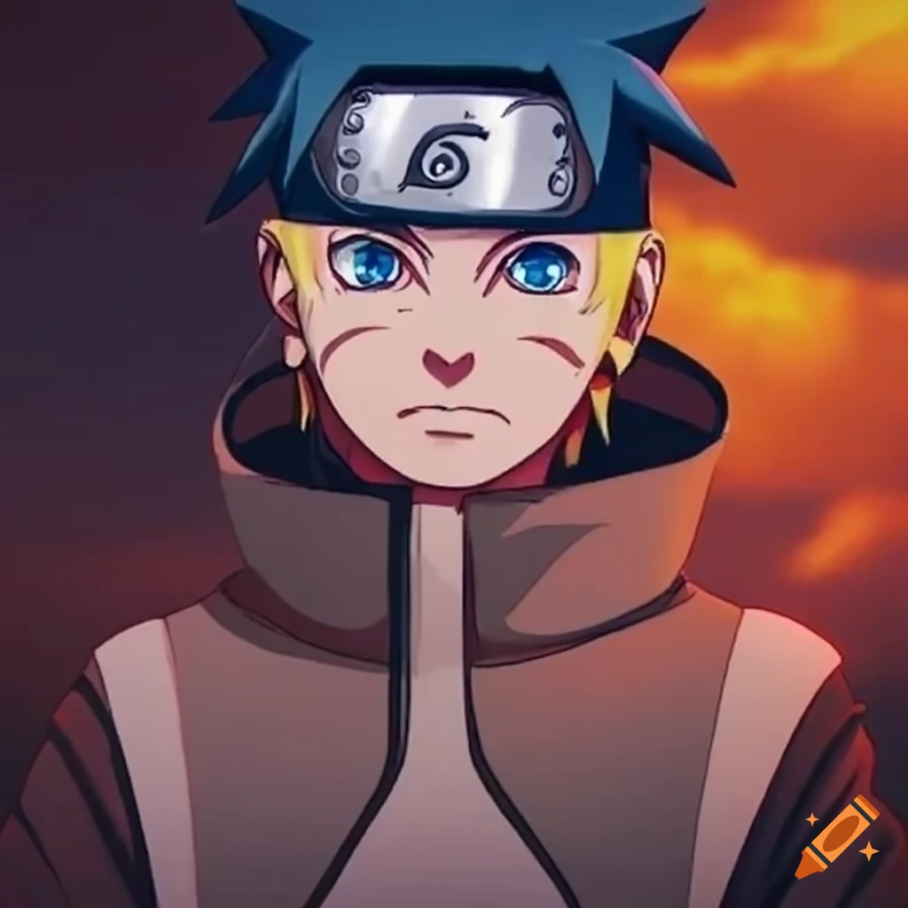 Artwork of the anime character naruto