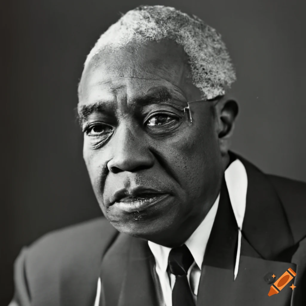 Portrait of eric williams, trinidad and tobago politician