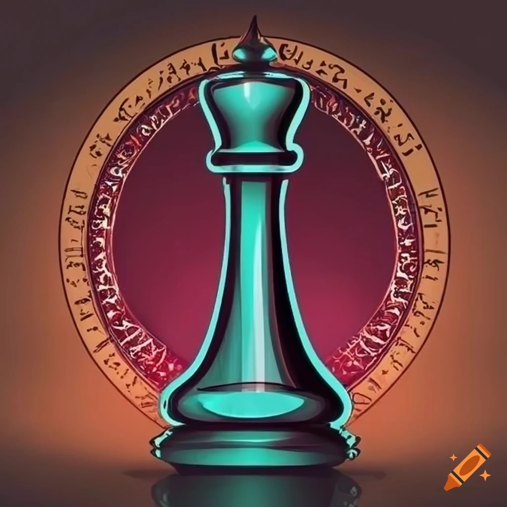 Striking chess-themed design for posters and banners on Craiyon